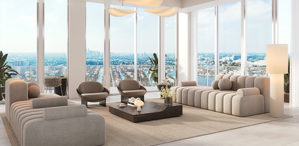 Selene Oceanfront Residences Tops Off as Fort Lauderdale's Tallest Tower